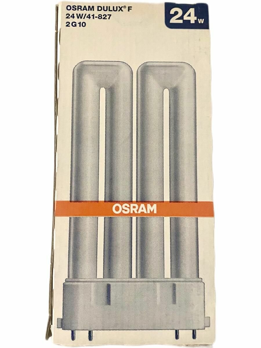 Osram Dulux F Лампочка 2G10 4-PIN 24w/41-827 1700lm Lumilux Interna(2 штуки в комплекте)