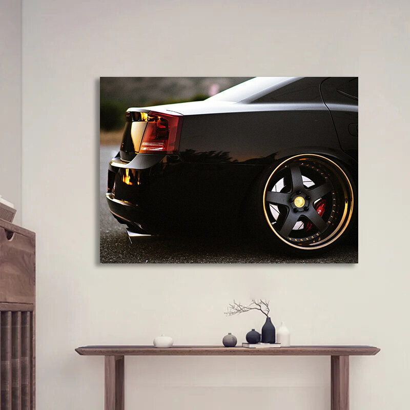 Картина додж / машина, картины для интерьера / мальчику, 40х60 см.