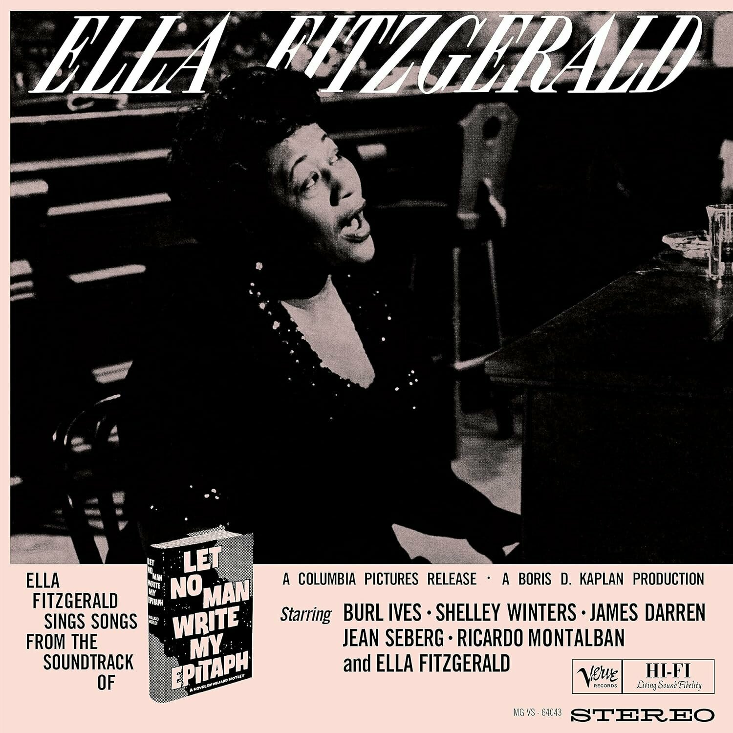 Виниловая пластинка Ella Fitzgerald - Let No Man Write My Epitaph (Acoustic Sounds) (Black Vinyl LP), 0602455093004
