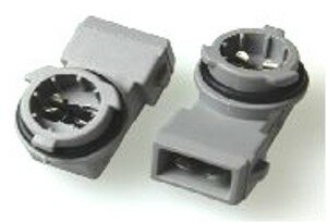 Патрон под лампу W5W (Т10 тип 1) Г-обр, пластик TM Nord YADA