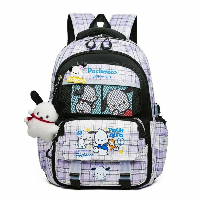 Школьные сумки для учеников Pochacco, Бесплатные значки и подвески YZ
