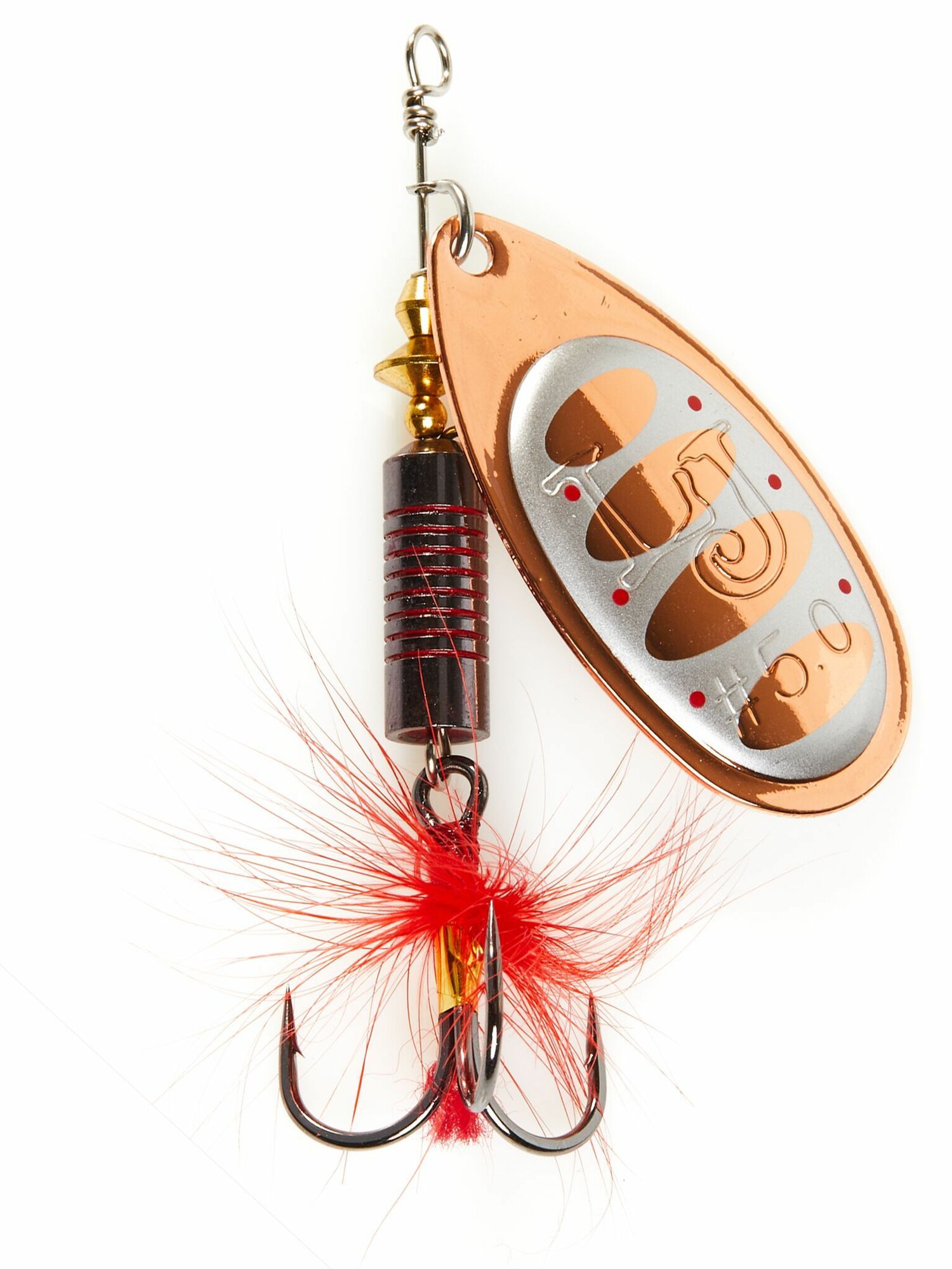 Блесна вращающаяся LUCKY JOHN BONNIE BLADE 5, расцветка 007, вес 13,4 г, размер #5 / Блесна для рыбалки на щуку, окуня