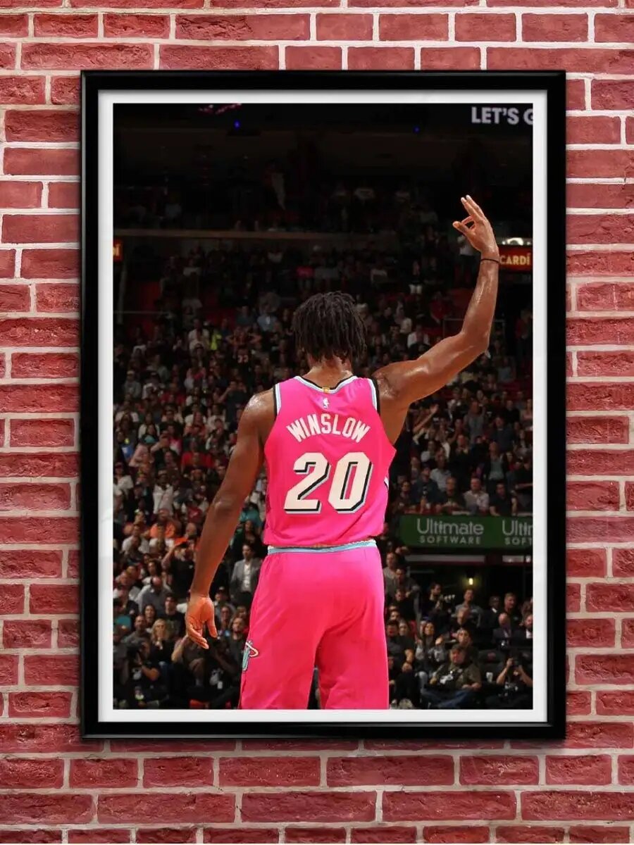 Плакат, Постер Miami Heat (А3 постер на стену)