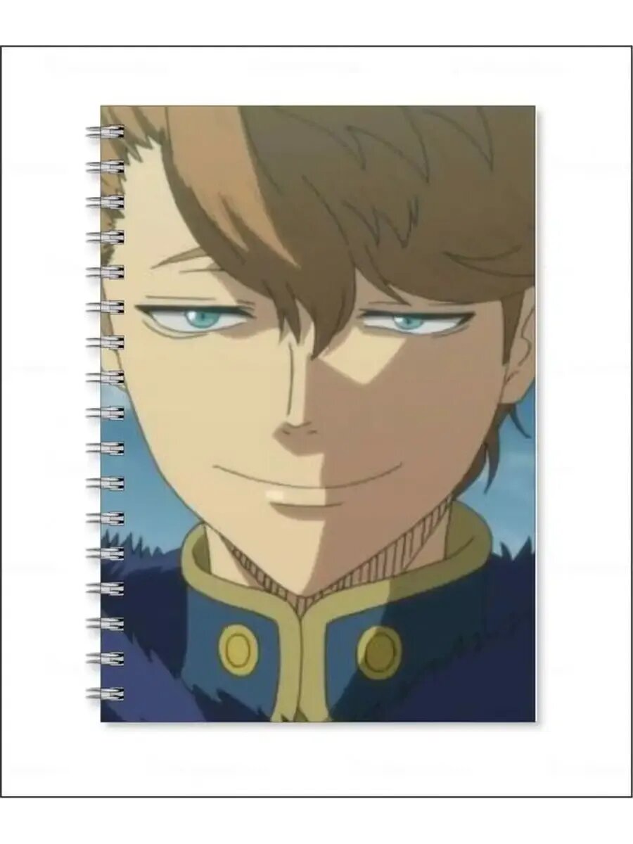 Тетрадь Черный Клевер, Black Clover №18, А5