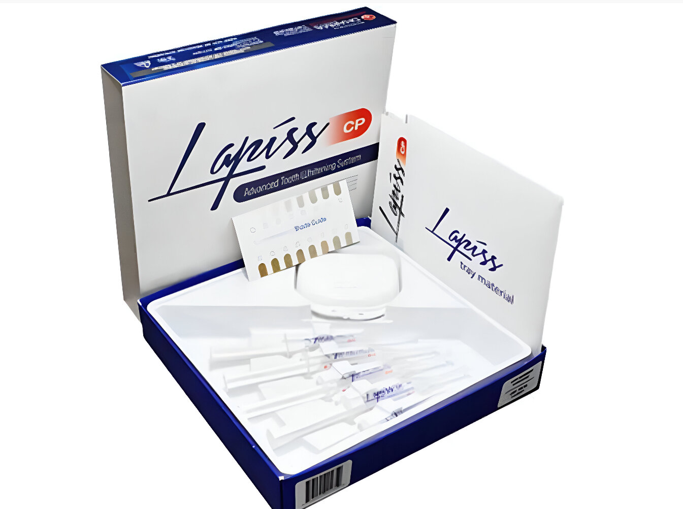 Набор для отбеливания зубов Lapiss, 16%, 5 шприцов по 3 мл, вкус мяты