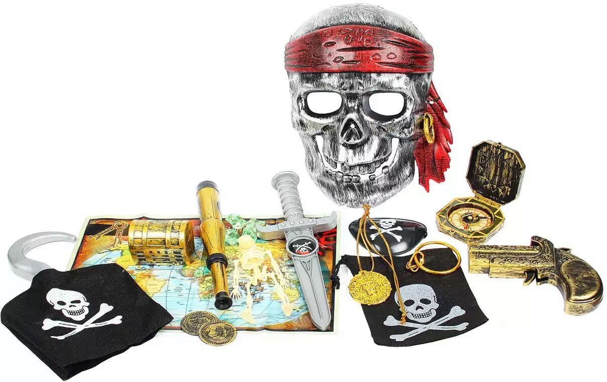 Набор пирата с маской-черепом