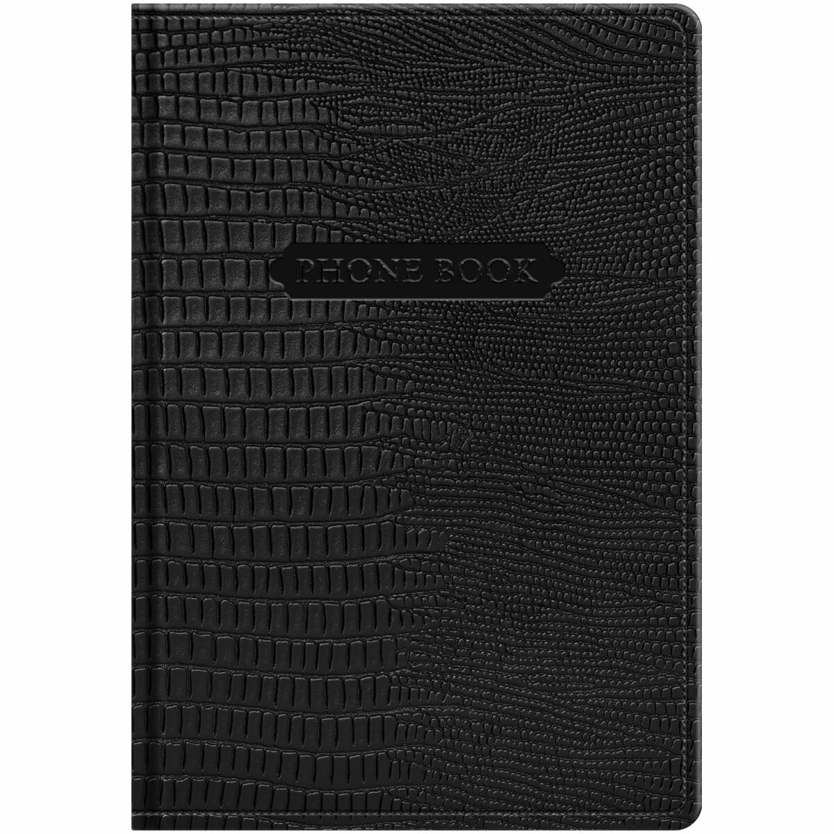 Телефонная книга А5 BG "Reptile. Onyx" (80л, кожзам, с вырубкой) (Pb5_63335)