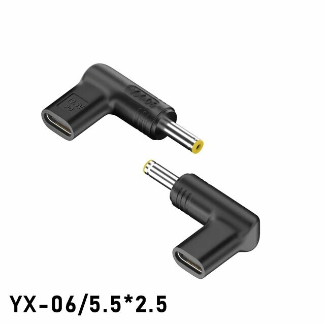 Адаптер DC 5.5*2.5 YX-06, черный