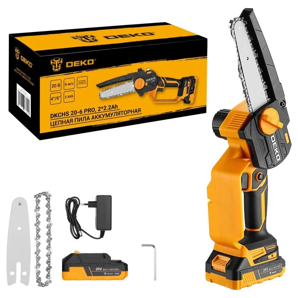 Электропила цепная DEKO DKCHS 20-6 PRO