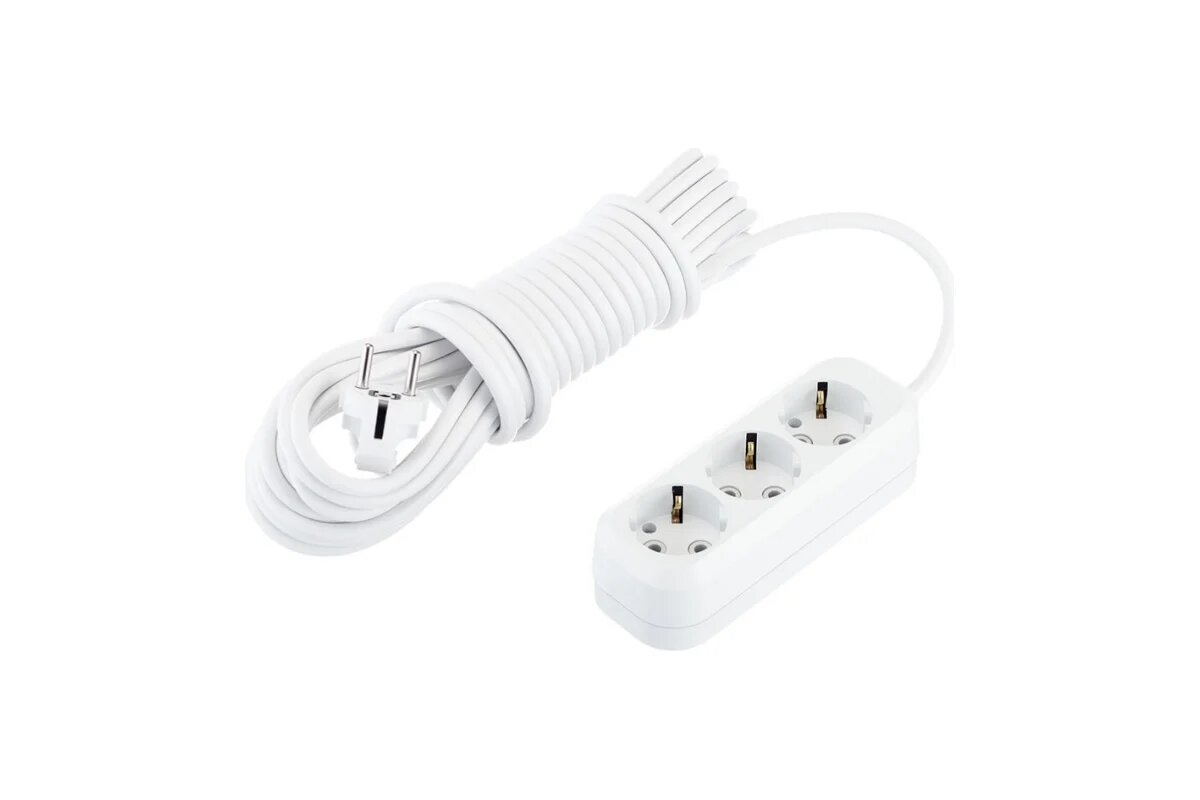 MAKEL удлинитель 3x7 м с заземлением MGP137 бытового применения и ремонта электросетей