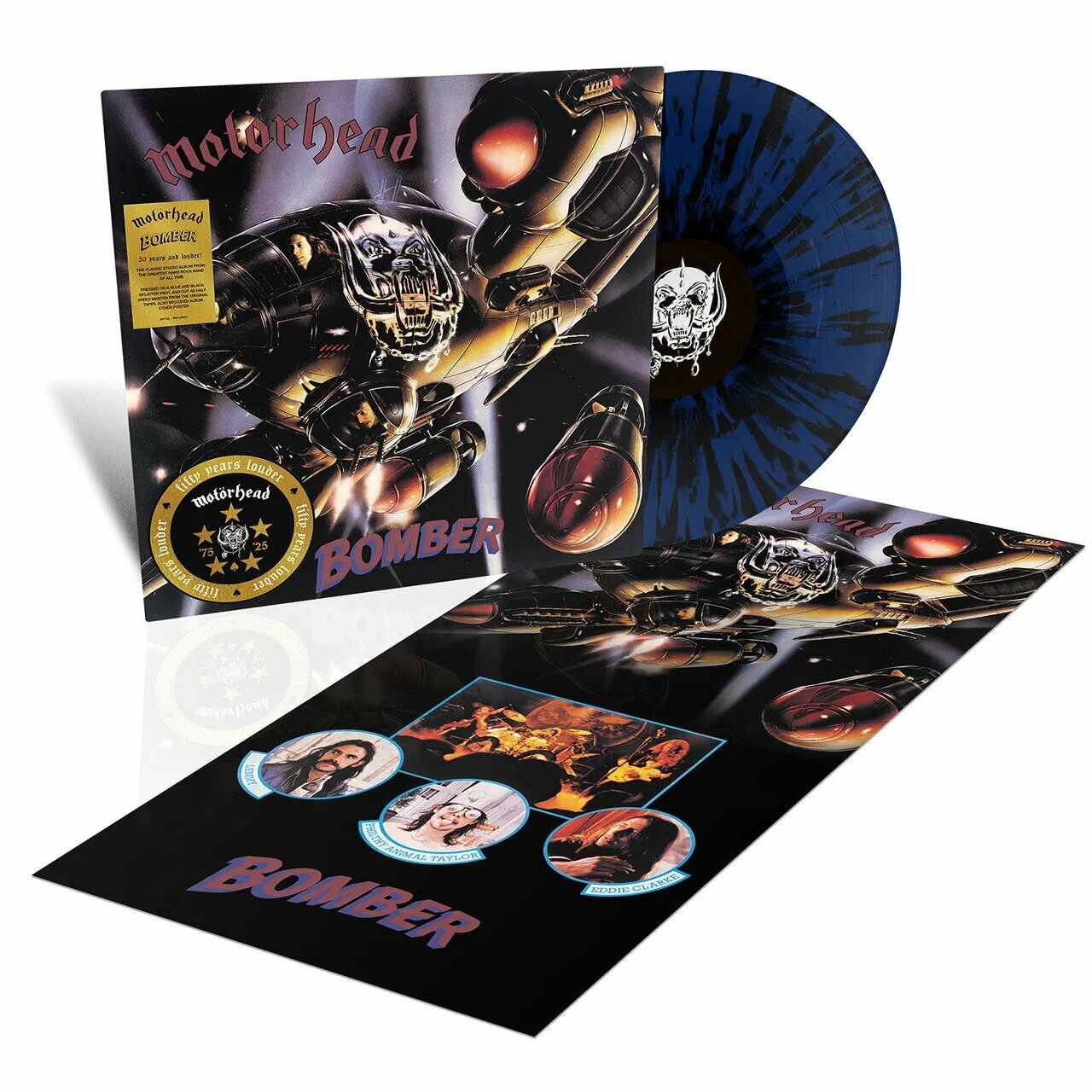 Виниловая пластинка Motorhead / Bomber (50th Anniversary) (Half Speed) (coloured) (1LP)