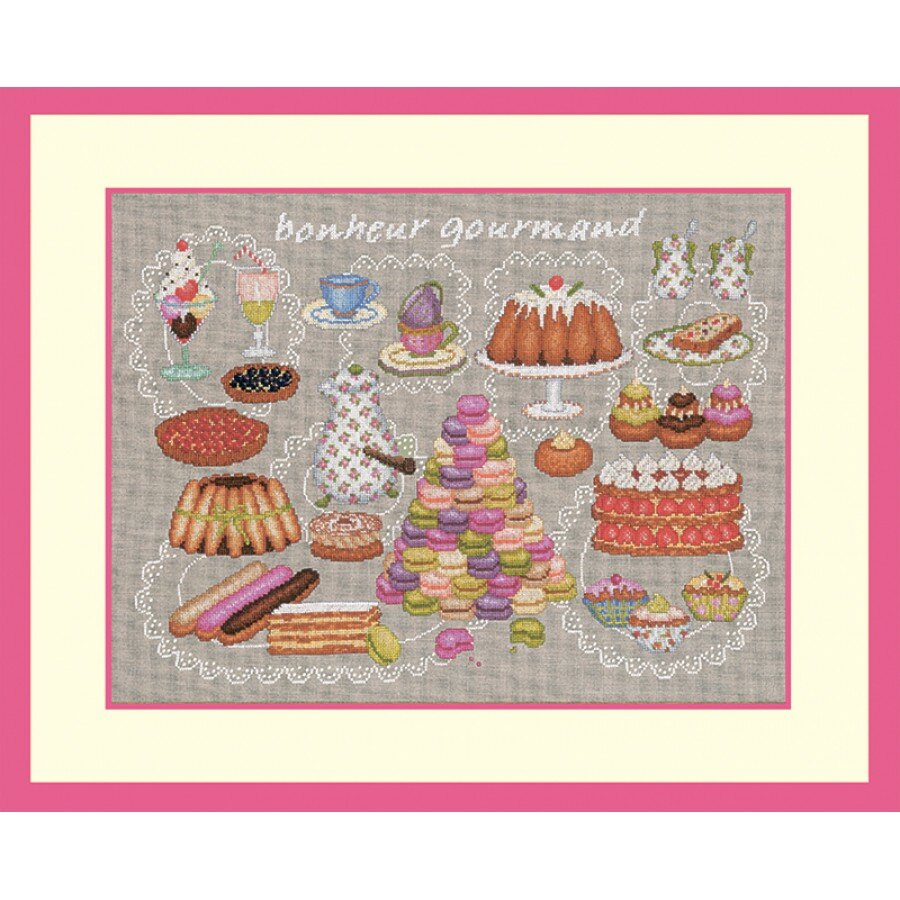Набор для вышивания: BONHEUR GOURMAND (Cчастье лакомки)