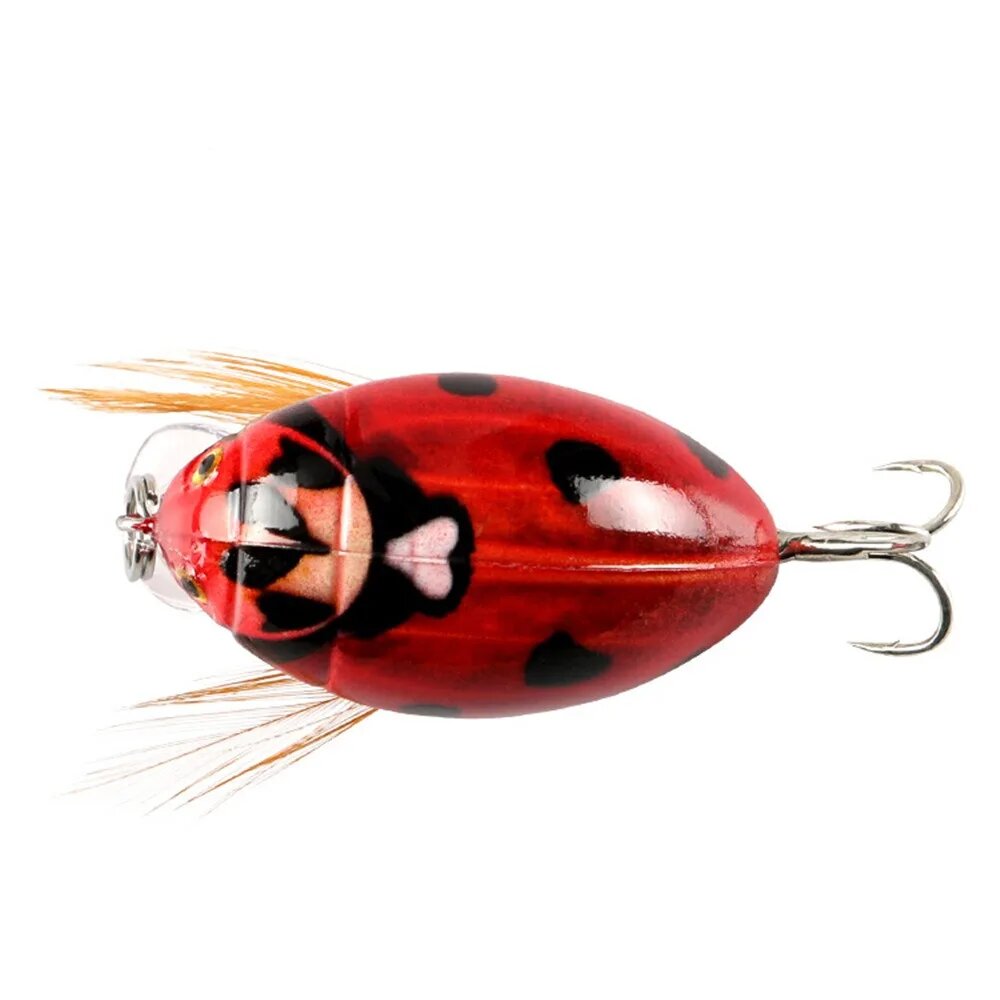 Плавающие воблеры морской жук 4 см 3,8 г Красный, B