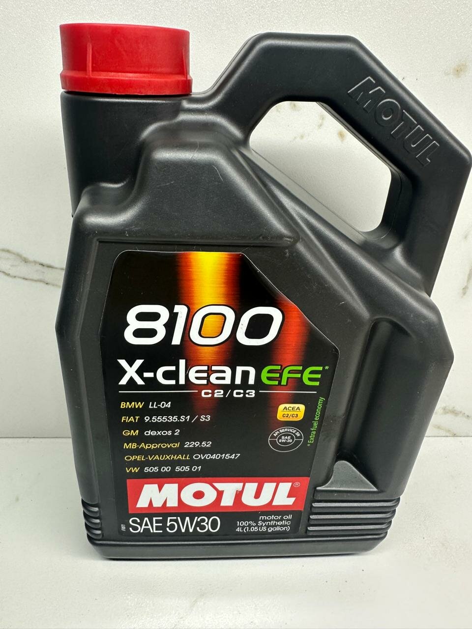 Масло моторное MOTUL 8100 X-CLEAN EFE 5w30 4л синт арт.111861