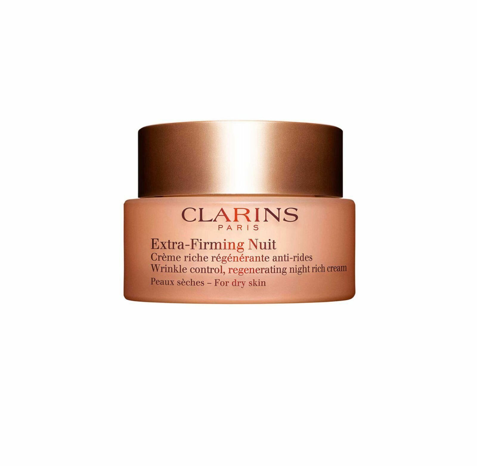 Clarins Extra-Firming Night Укрепляющий ночной крем против морщин для сухой кожи 50 ml