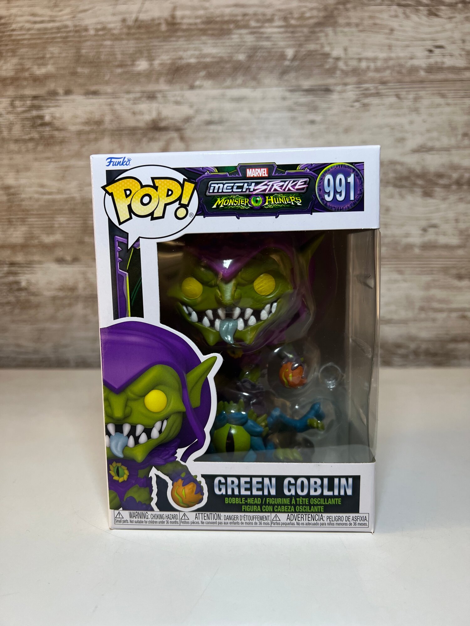 Фигурка Фанко поп Зеленый Гоблин, Green Goblin, 10 см, от Funko