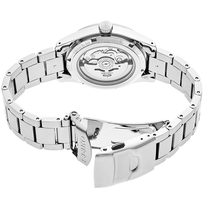 Наручные часы SEIKO, серебристый/черный — фото 1