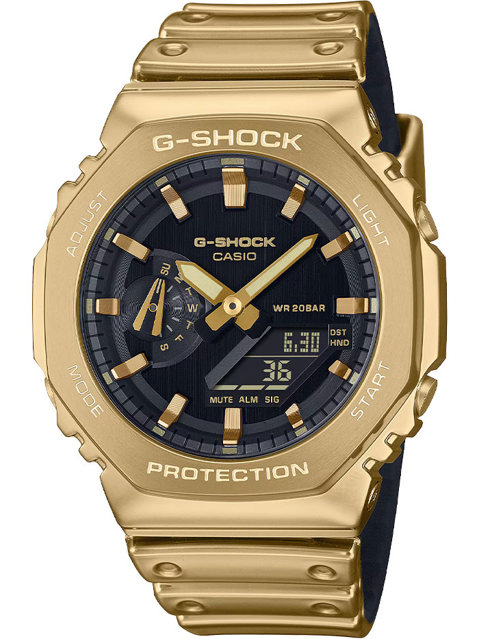 Наручные часы CASIO, черный/золотой