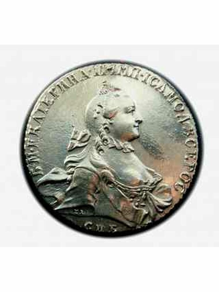 Монета рубль 1763 года спб ЯI, сувенирная копия монеты, нумизматика, деньги для коллекции