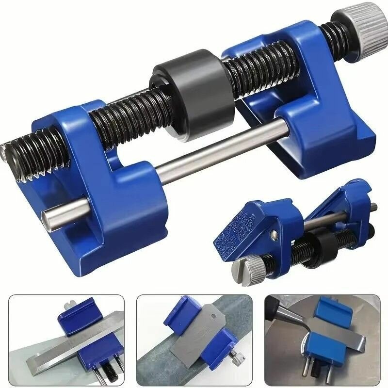 Держатель для заточки стамесок, ножей рубанков, тележка фиксатор