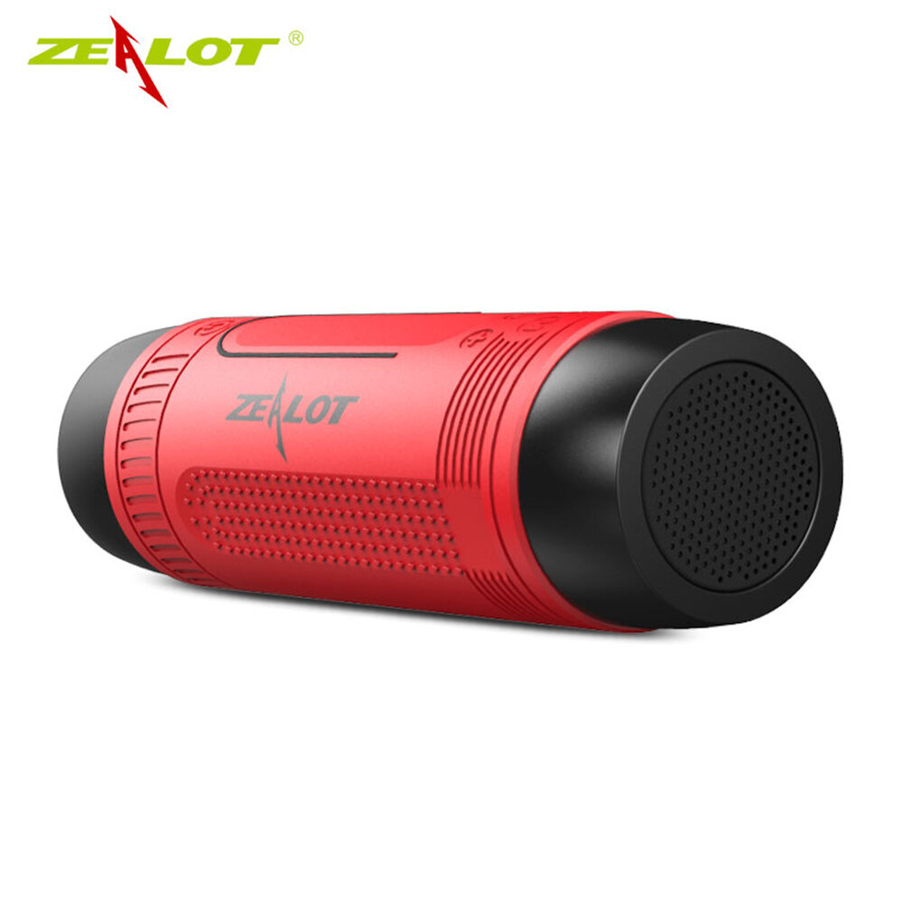 ZEALOT S1 Blue Портативный Bluetooth-динамик Беспроводной велосипедный динамик FM