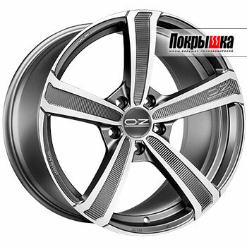 Диски литые OZ Montecarlo HLT (Matt Dark Graphite Diamond Cut) 9.5х20/5х112 D79.0 ET33.0