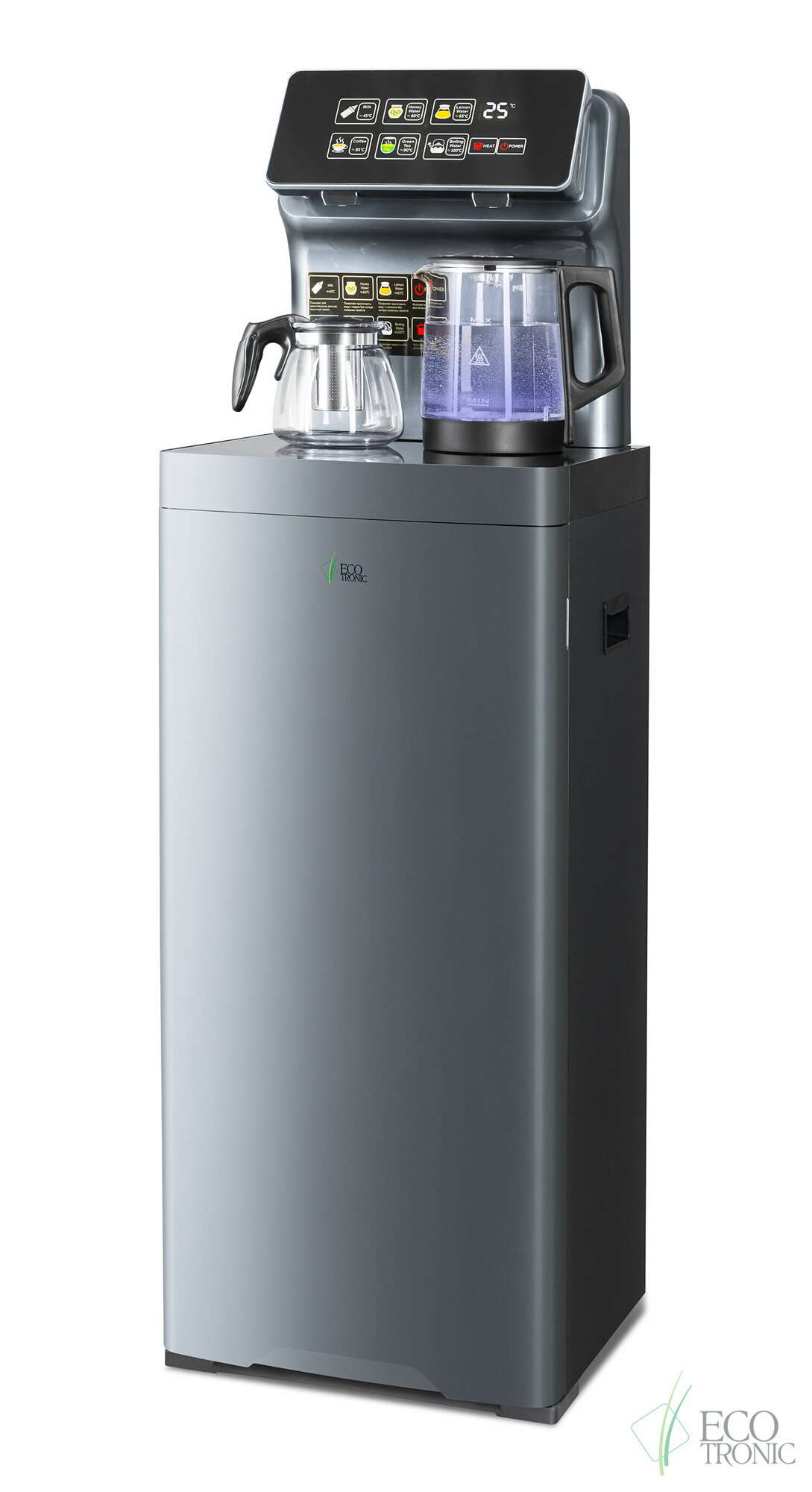 Кулер с чайным столиком Тиабар Ecotronic TB15-LNR Morandy Gray без охлаждения