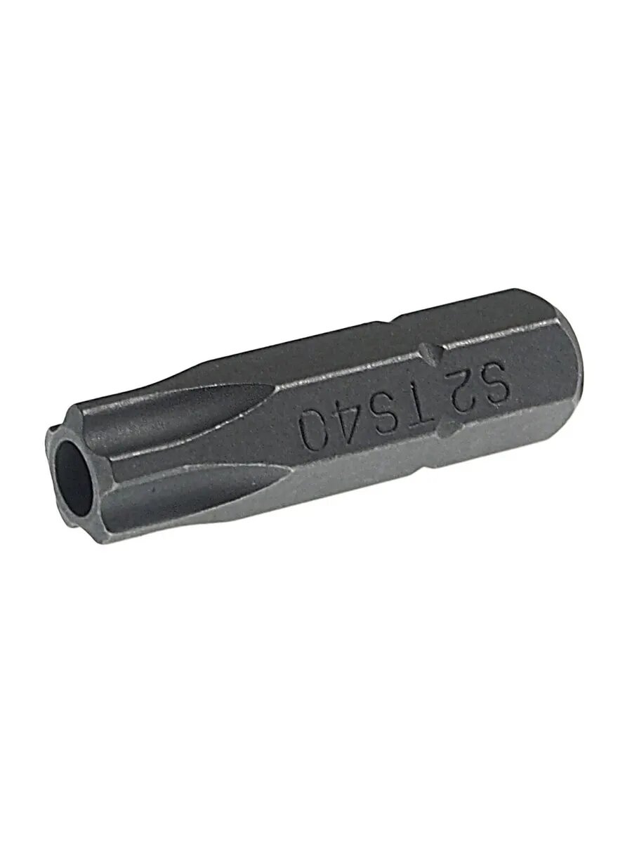 Бита 1/4"DR 5-гранная TORX с отверствием TS40Hх25мм