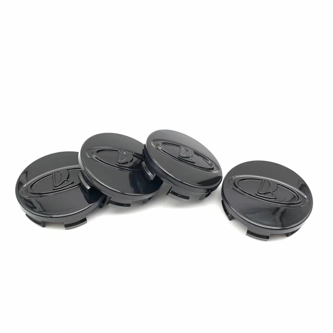 Колпачки заглушки на литые диски LADA 56/51/10 мм, комплект 4 шт.