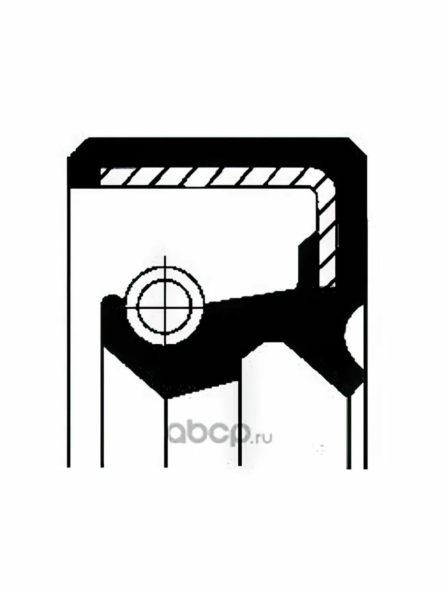 Сальник рулевой рейки (28x40x5.5) NEM BASL1.5X2. Артикул 01029608B Производитель CORTECO.