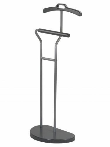 Вешалка костюмная Мебелик Д 10 металлик/ серый графит