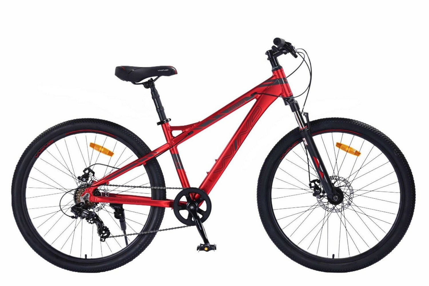 Подростковый велосипед Wind Matrix 26, год 2025, цвет Красный, ростовка 15