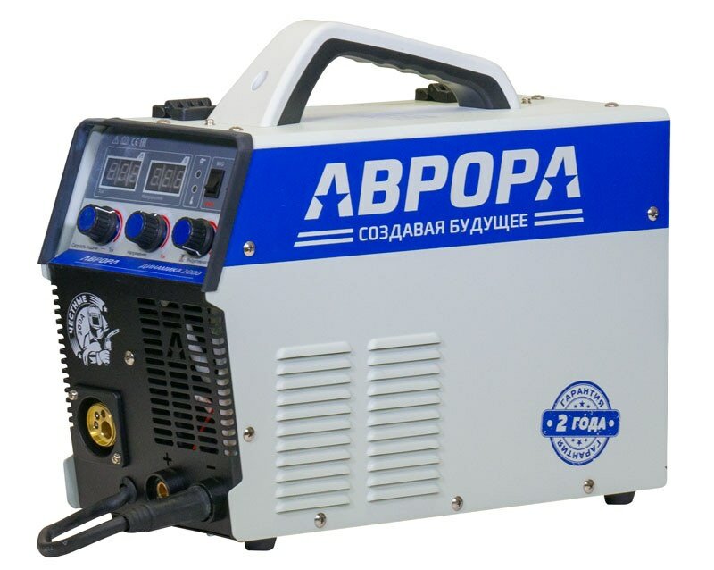 Сварочный аппарат Aurora Динамика 2000, MMA/MIG/MAG, мощность 8,2 кВт