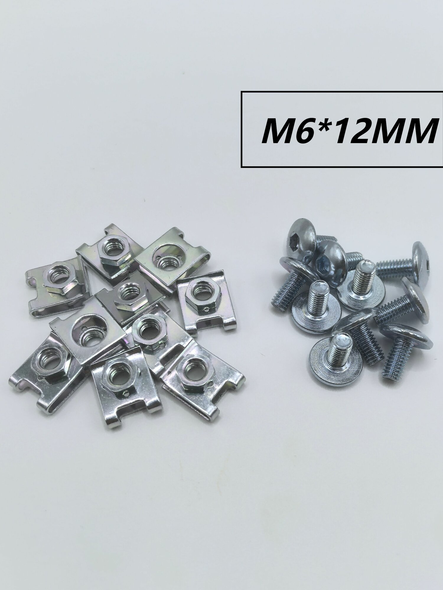 Шурупы 6 x 12 мм 10 шт. крепёж метизы
