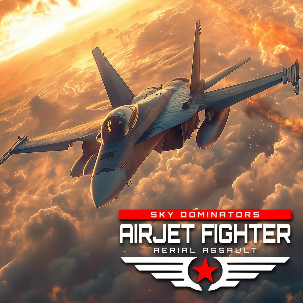 AirJet Fighter Sky Dominators Aerial Assault для Sony PlayStation | PS4 и PS5 | Игра навсегда | Быстрая доставка