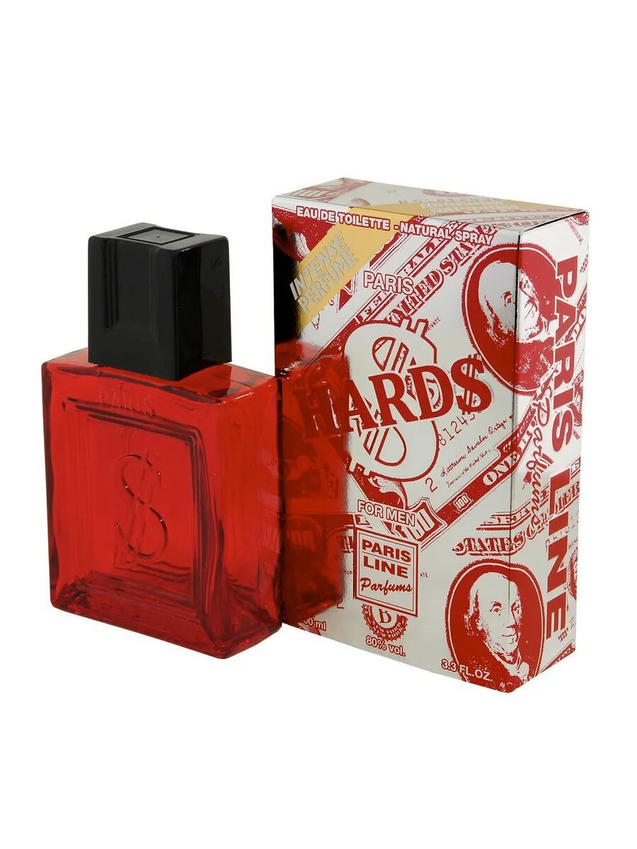 Paris Line Туалетная вода Dollar Hards мужская, 100 мл