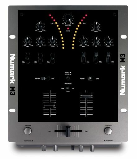 DJ-микшер Numark "M3", модульный, 30 элементов управления, 2 канала — фото 1