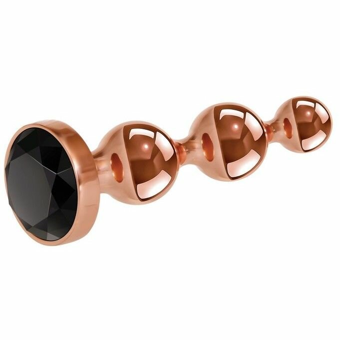 Анальный стимулятор "Gold Digger", Evolved, металл, 3,5 см, 11,7 см