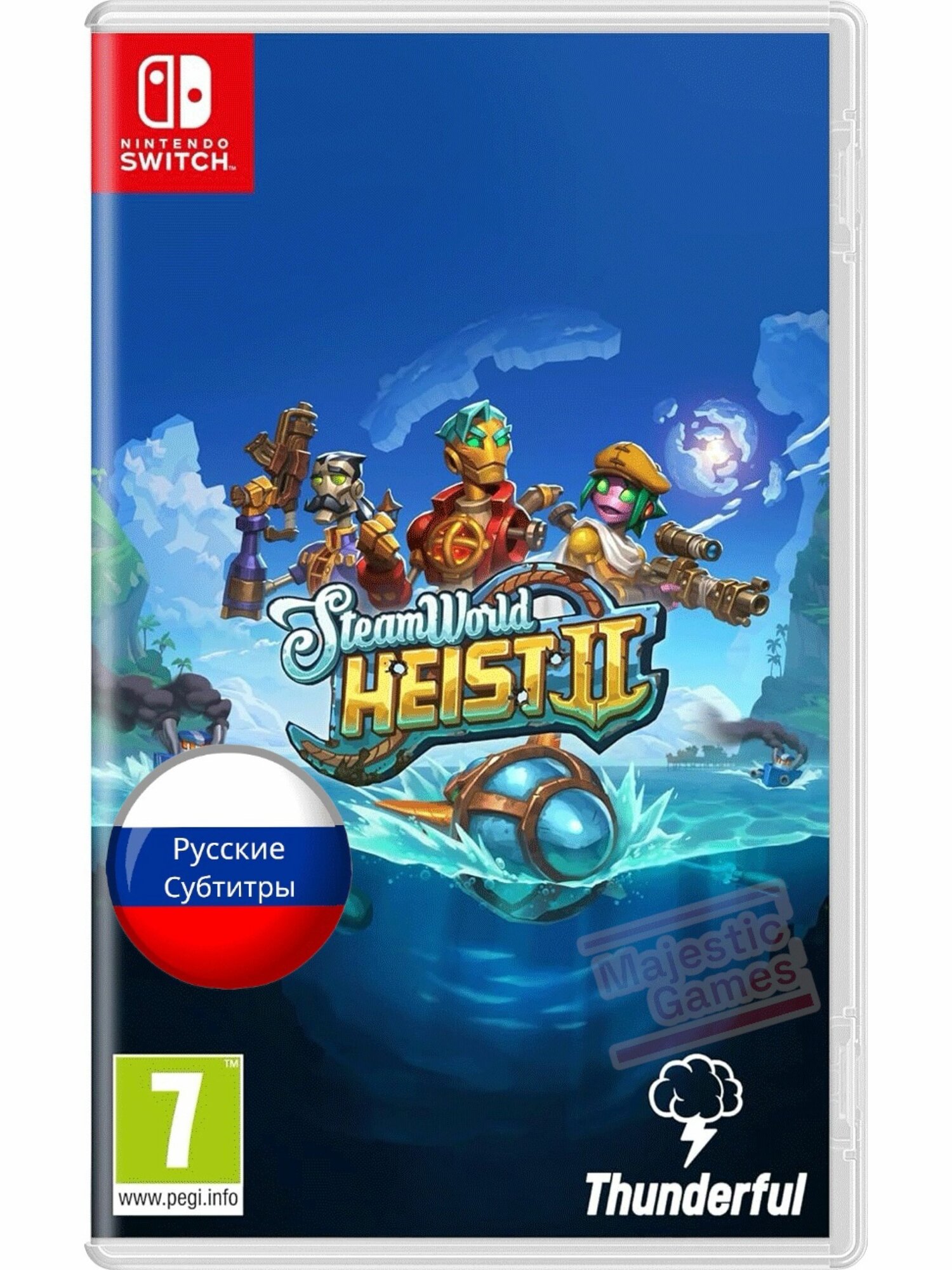 Игра SteamWorld Heist II (Nintendo Switch, Русские субтитры)