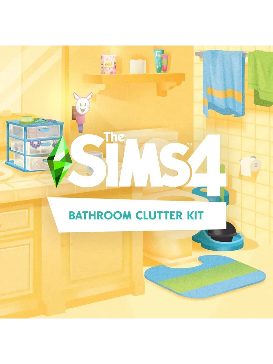 The Sims 4 Bathroom Clutter Kit PS4 & PS5