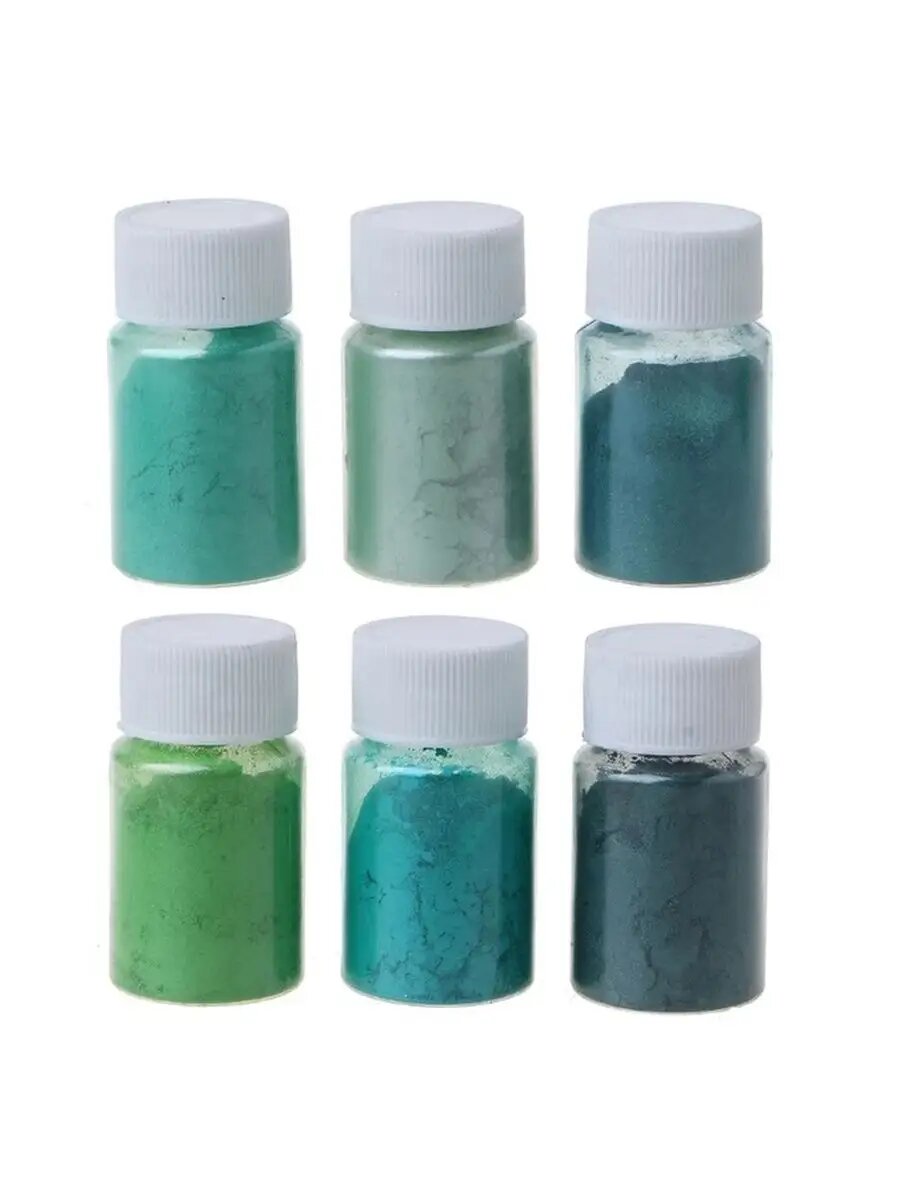 Красители ArtAirCraft для эпоксидной смолы, 6 цветов по 25мл.