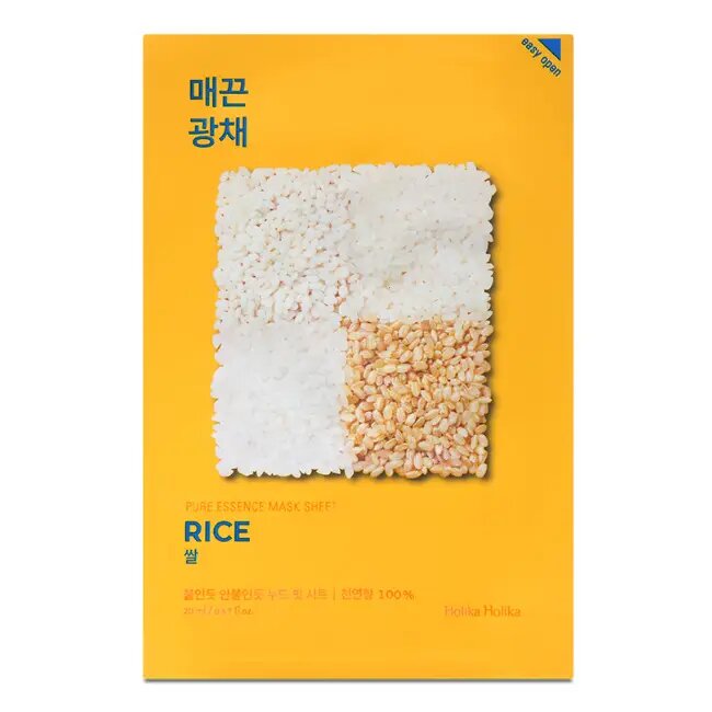 Holika Holika Pure Essence Тканевая маска против пигментации рис 20 мл 1 шт