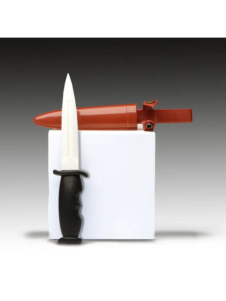 Нож тренировочный, с ножнами, резиновый, 24 см