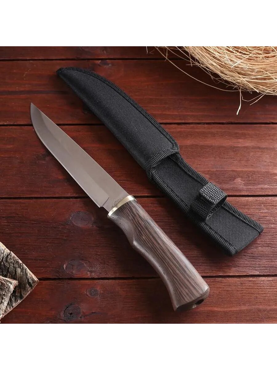 Нож охотничий "Эрни" 26см, клинок 145мм/3,8мм