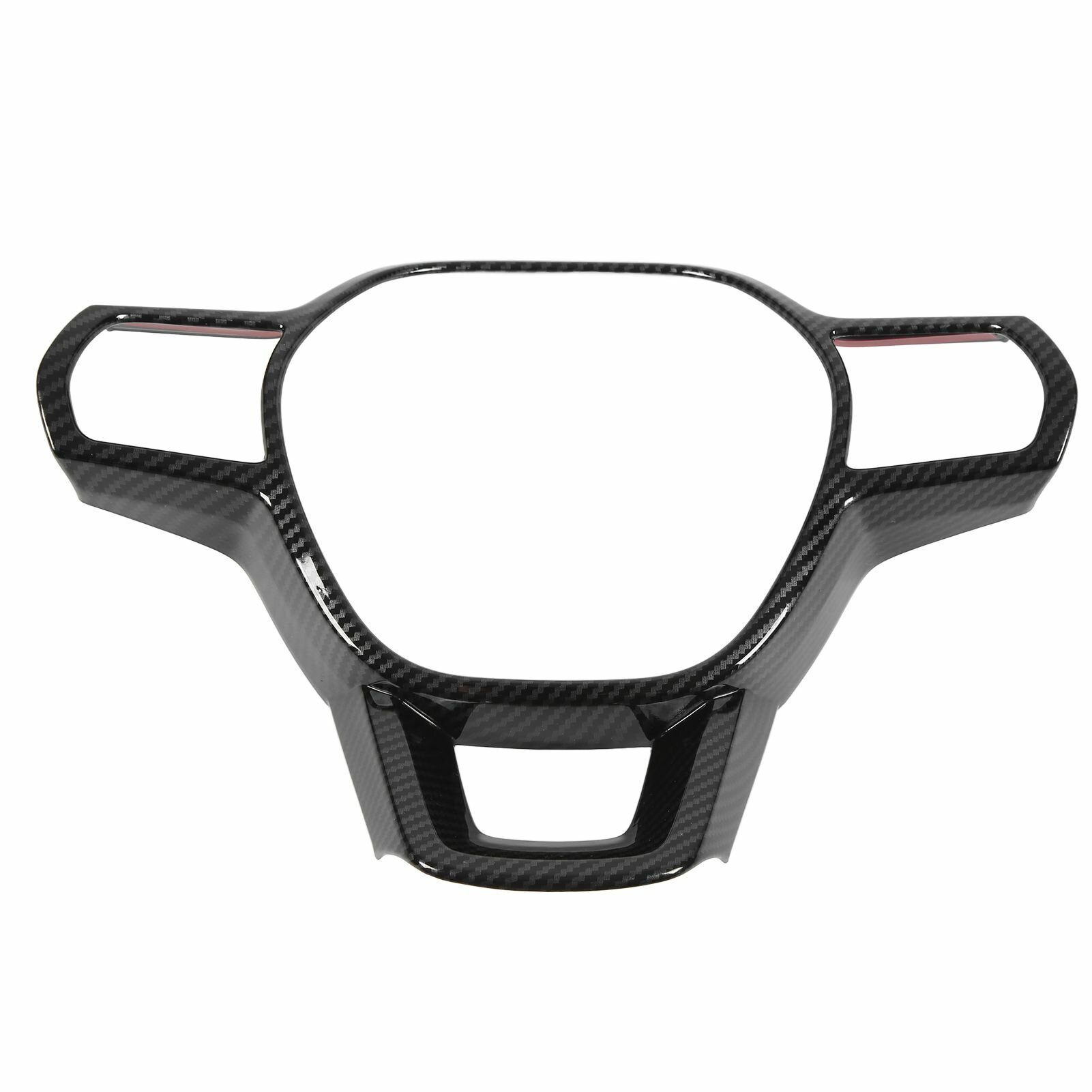 Накладка на руль для Honda Civic 11 2022, карбон, левый руль