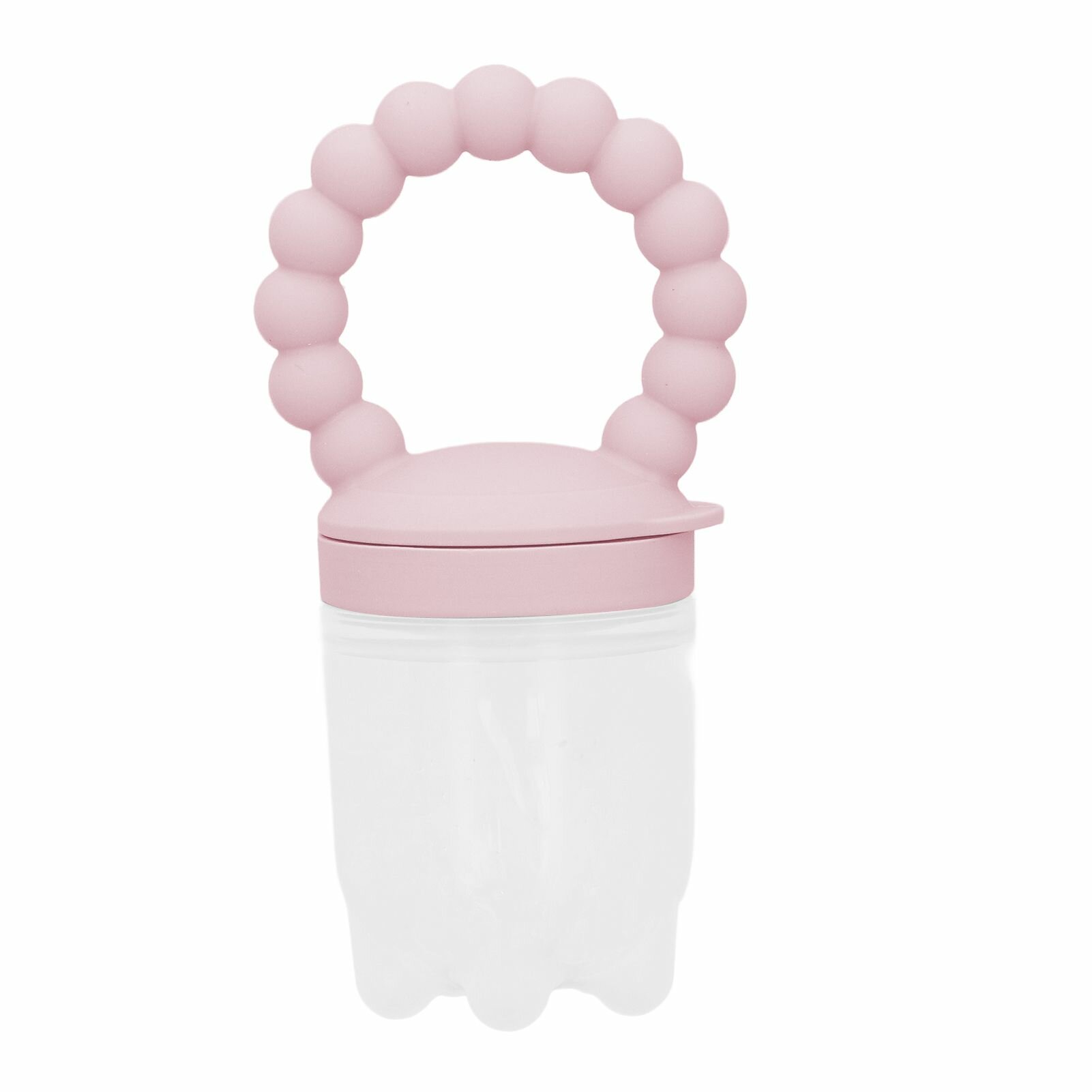 Соска-пустышка пищевого качества, силиконовая, съемная, для облегчения боли в деснах, детская кормушка для фруктов для детского питания, кормление фруктами, светло-розовый