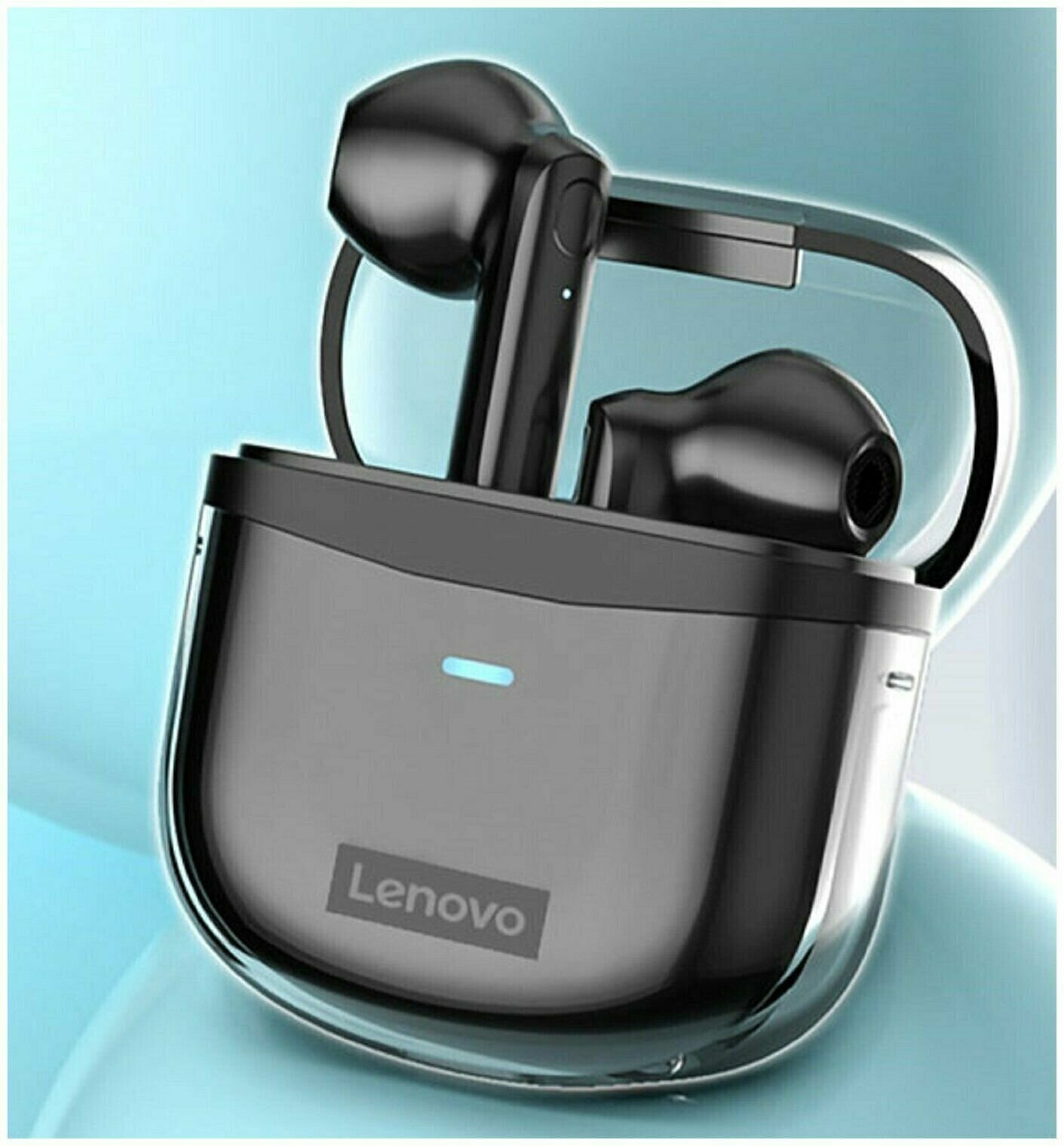 Беспроводные наушники Lenovo XT96 True Wireless Earbuds черные