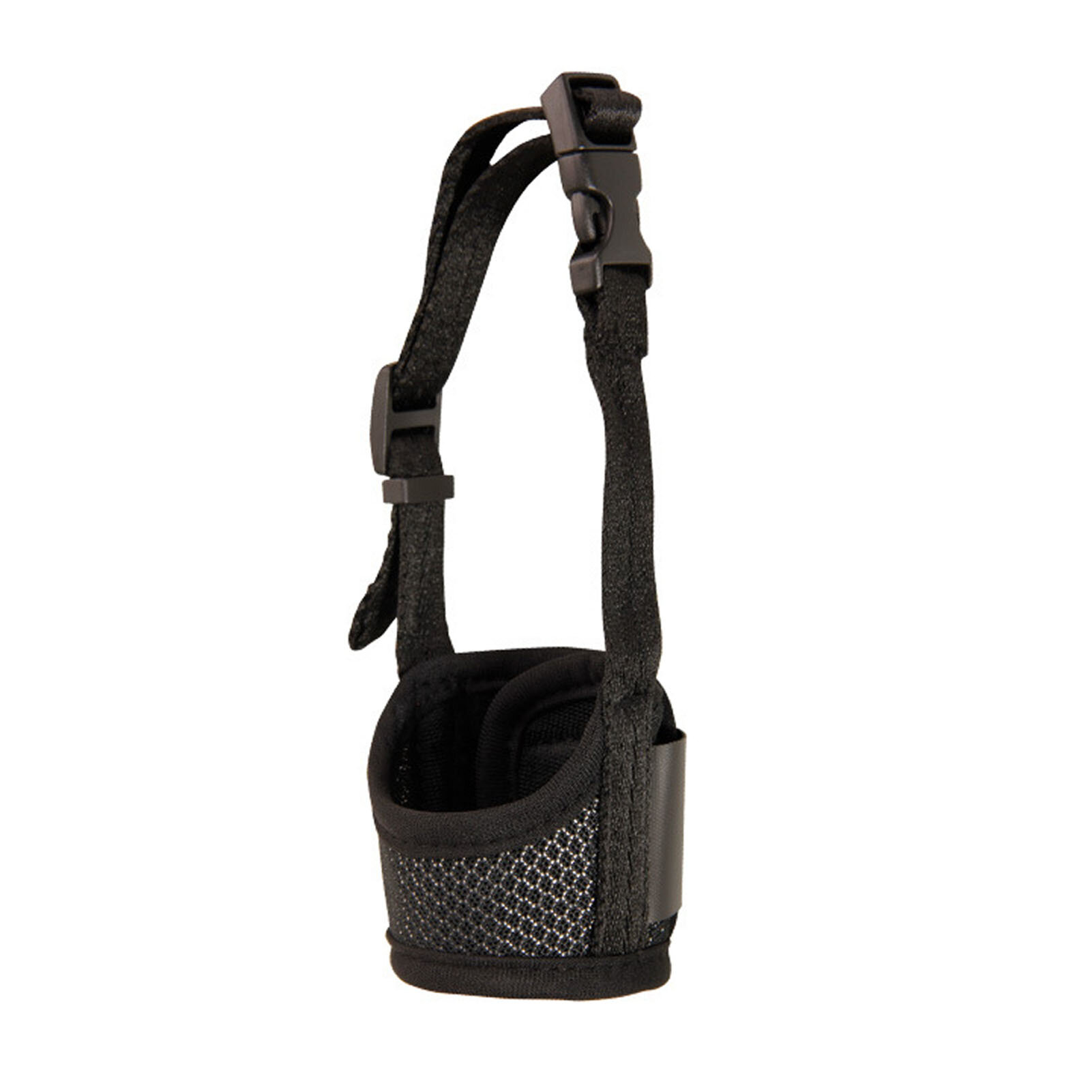 Дышащая морда XDog, предотвращающая укусы, лай и еду, регулируемая капа для собаки с крючком и петлей для дрессировки собак, черная