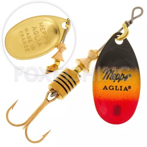 Блесна вращающиеся Mepps Aglia №2 4,5гр. #Furia