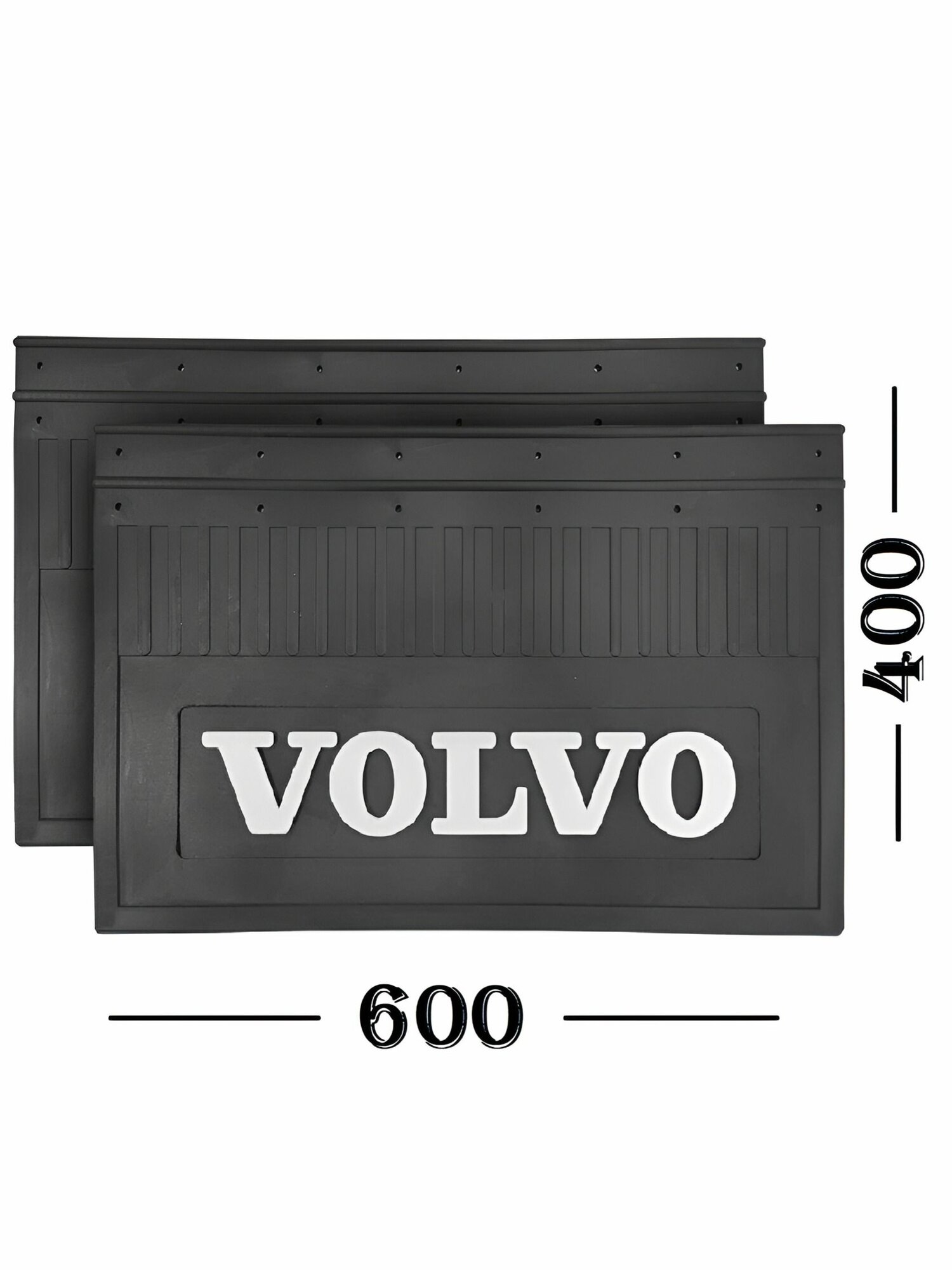 Брызговики VOLVO комплект 2 шт. 600*400 мм. 82505